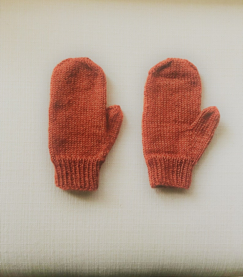 The Basic Mitten Knitting Pattern (PDF) - Etsy