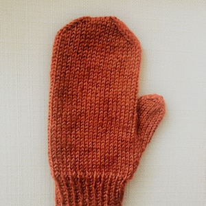 The Basic Mitten Knitting Pattern (PDF) - Etsy