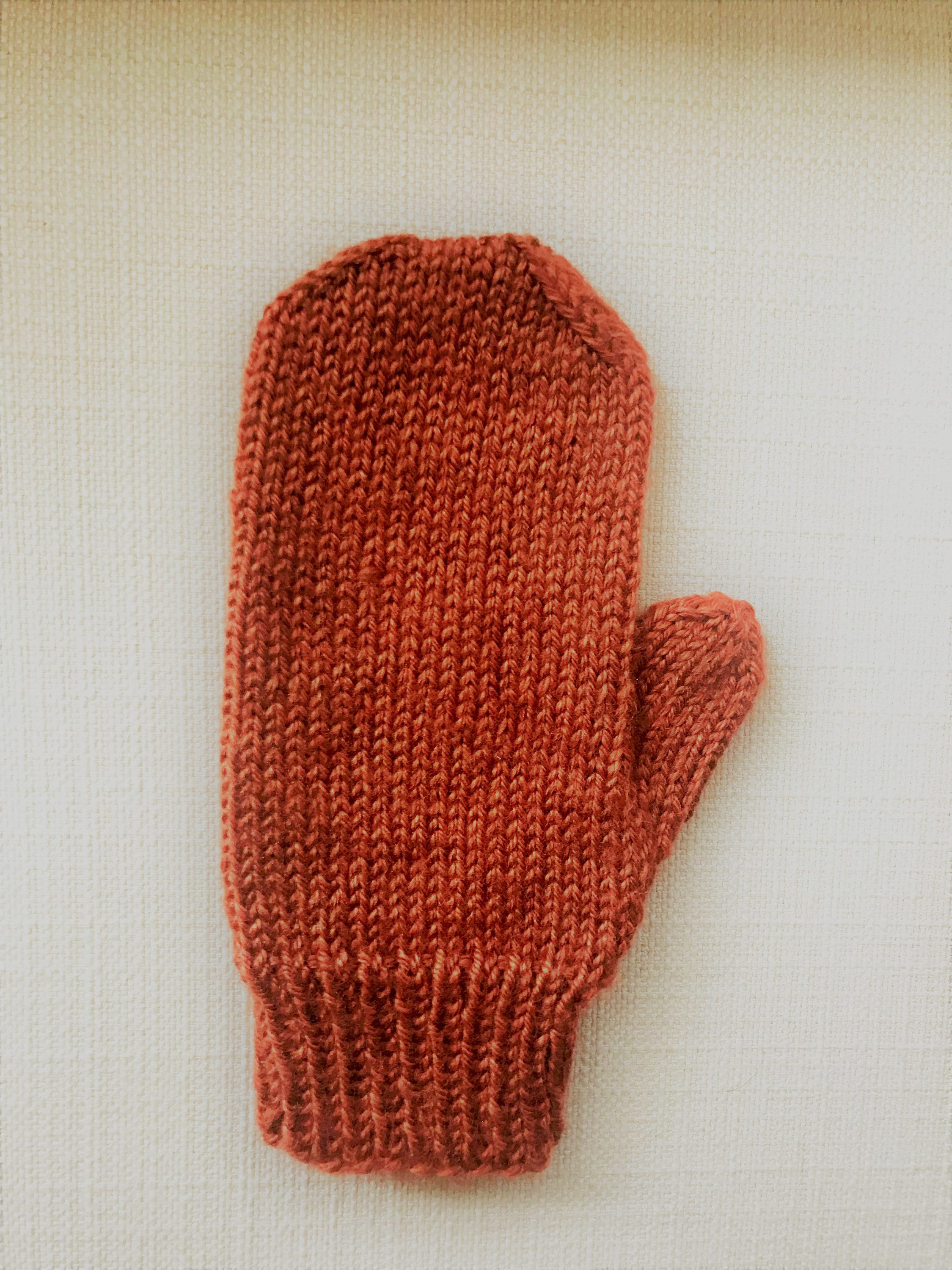 The Basic Mitten Knitting Pattern (PDF) - Etsy