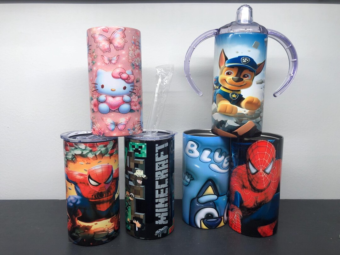 12oz No Spill Kids Sippy Cup 2 in 1 Kid’s Sippy Cup and Tumbler With ...