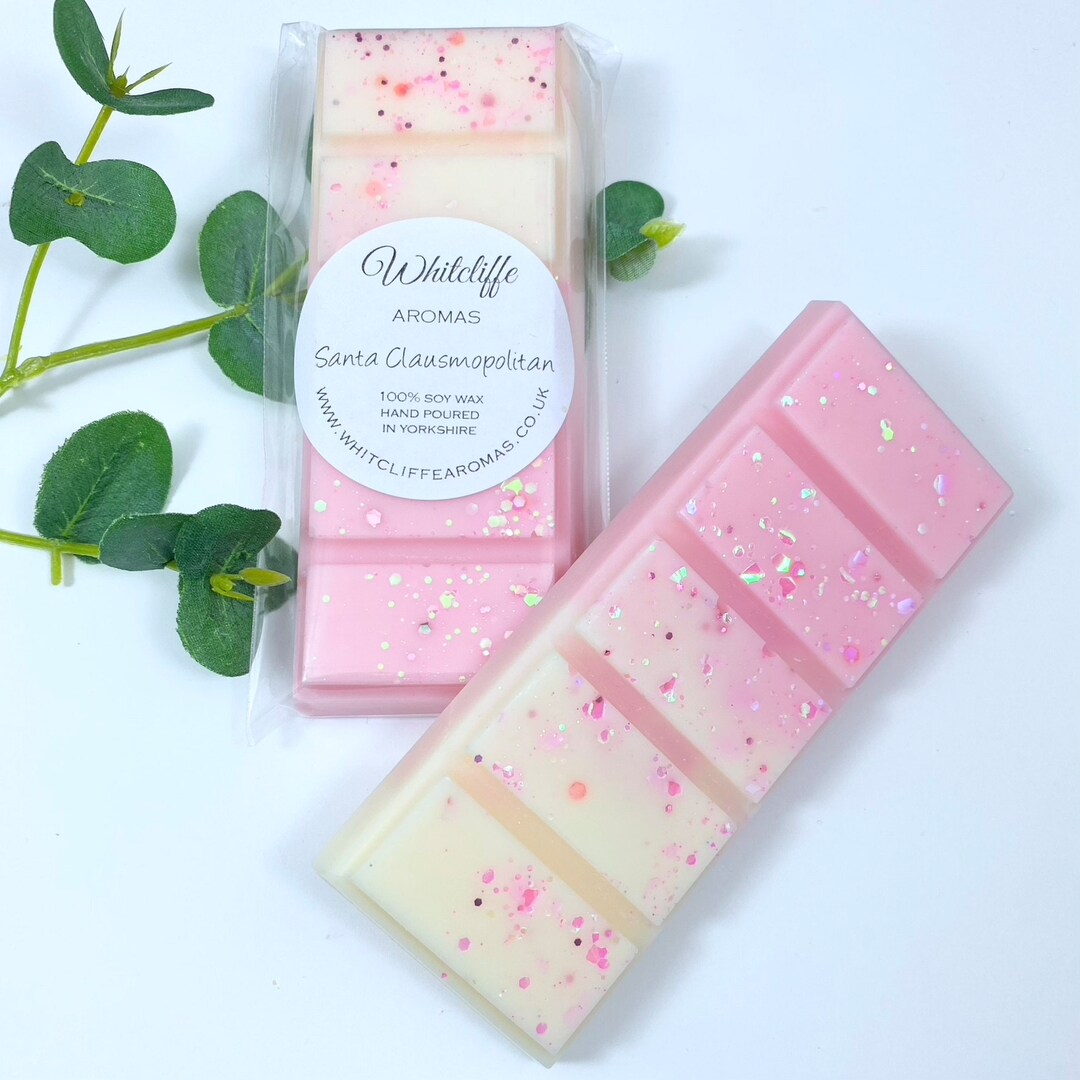 Santa Clausmopolitan Wax Melts, Highly Fragrance Soy Wax Snap Bars ...