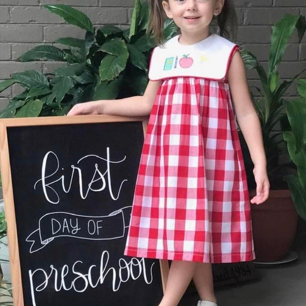 Back to School Dress - Etsy
