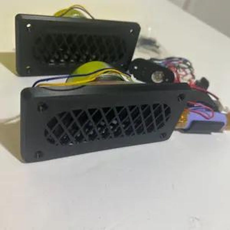 Tiny Compact Complete Bluetooth Speaker System. Includes Rectangular ...