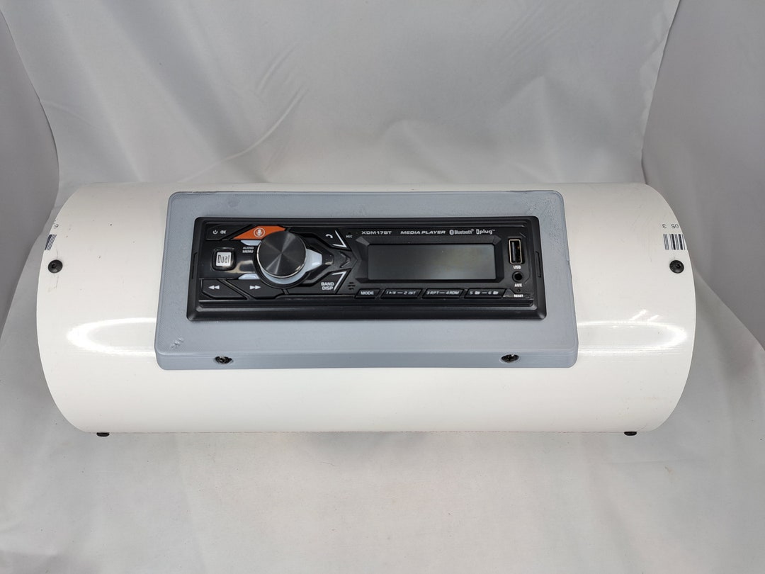 Single DIN Radio Bedroll Speaker Mount Kit Including a 6 Sch 40 PVC ...
