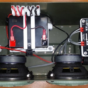 Bluetooth 50 Cal Ammo Can Battery Powered Portable Stereo Boom Box ...