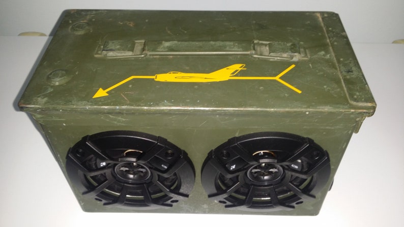 MIG Weld Bluetooth Ammo Can Battery Powered Stereo Boombox. - Etsy