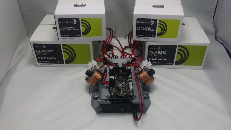 Lightweight Battery Powered Bluetooth Speaker Kit With - Etsy