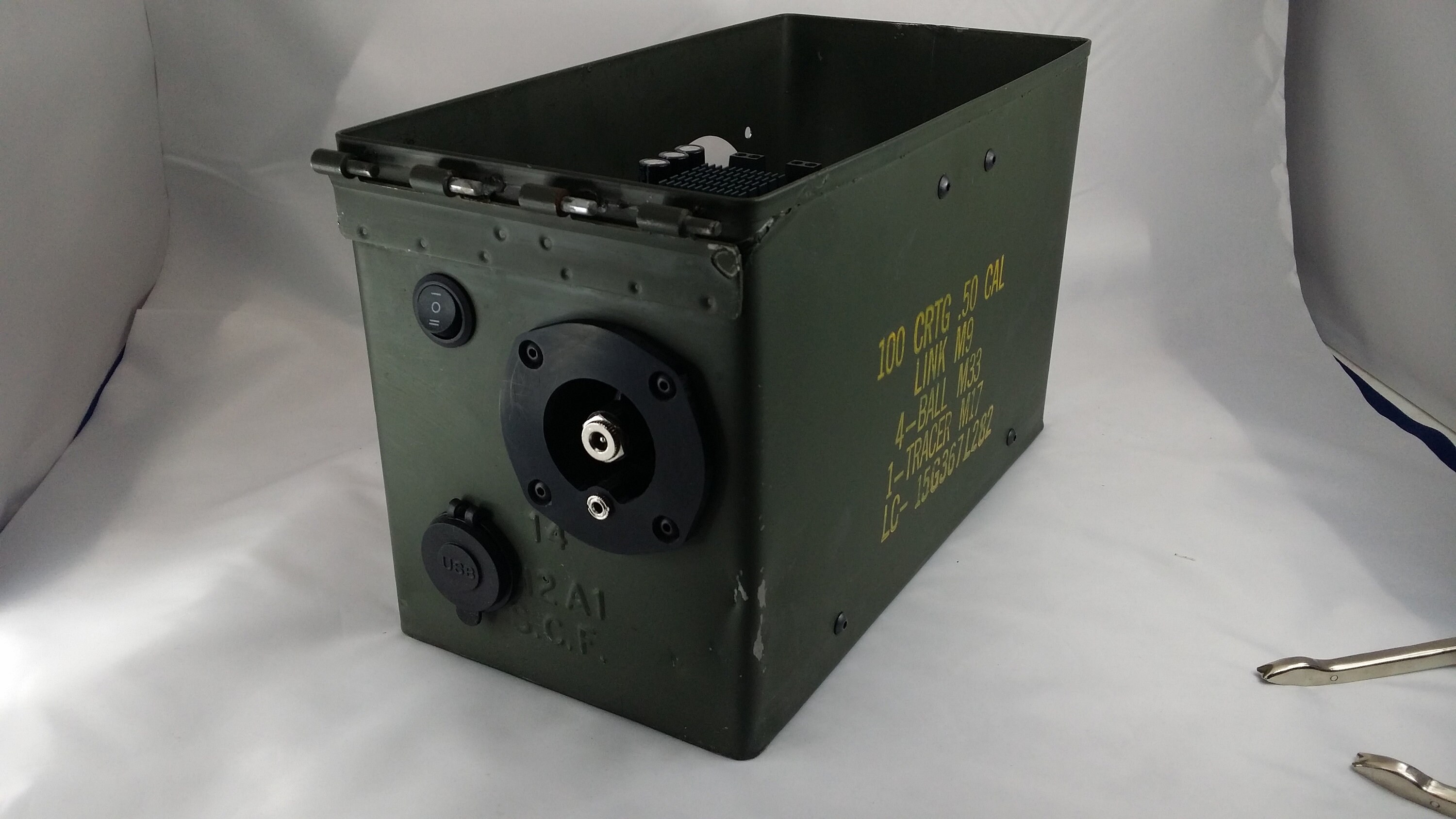 MAX POWER BlueTooth Ammo Can Boombox Kit. Assemble the | Etsy