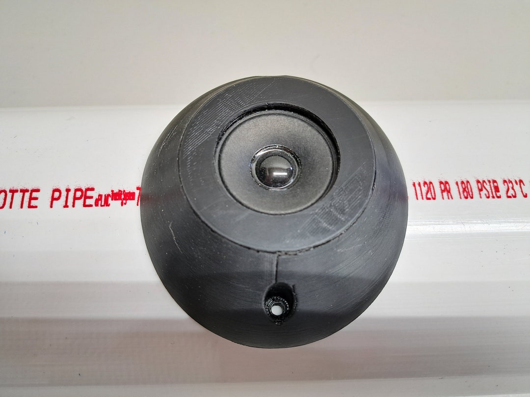 Tube Tweeter Speaker Pod Kit for a 6 Sch 40 PVC Tube. Includes 2 ...
