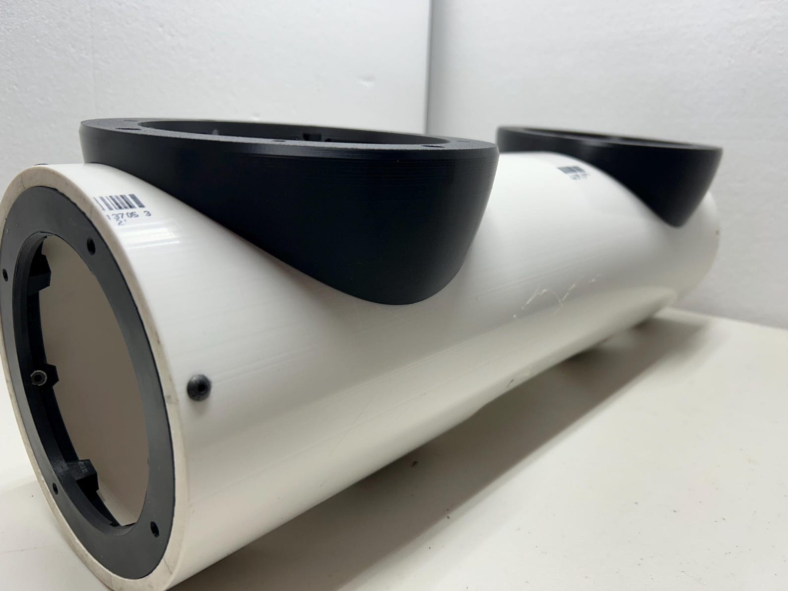 Big Pods! Pod Mount Two 6.5” Speakers Using Your 6" Sch 40 PVC Tube ...