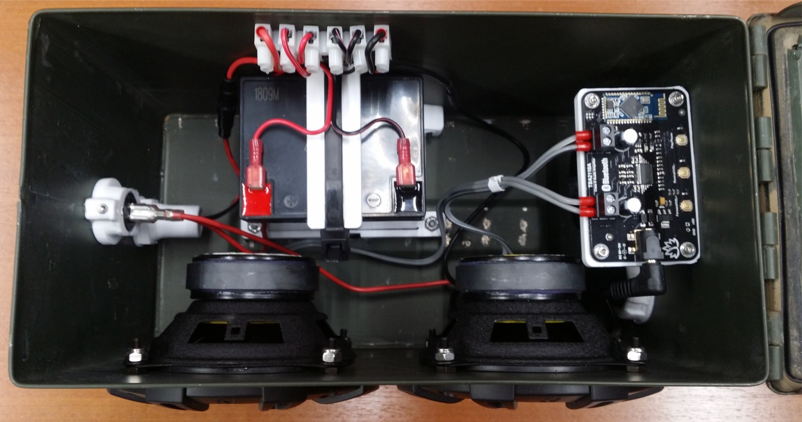 MIG Weld Bluetooth Ammo Can Battery Powered Stereo Boombox. - Etsy