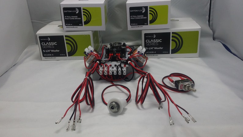 Lightweight Battery Powered Bluetooth Speaker Kit With - Etsy