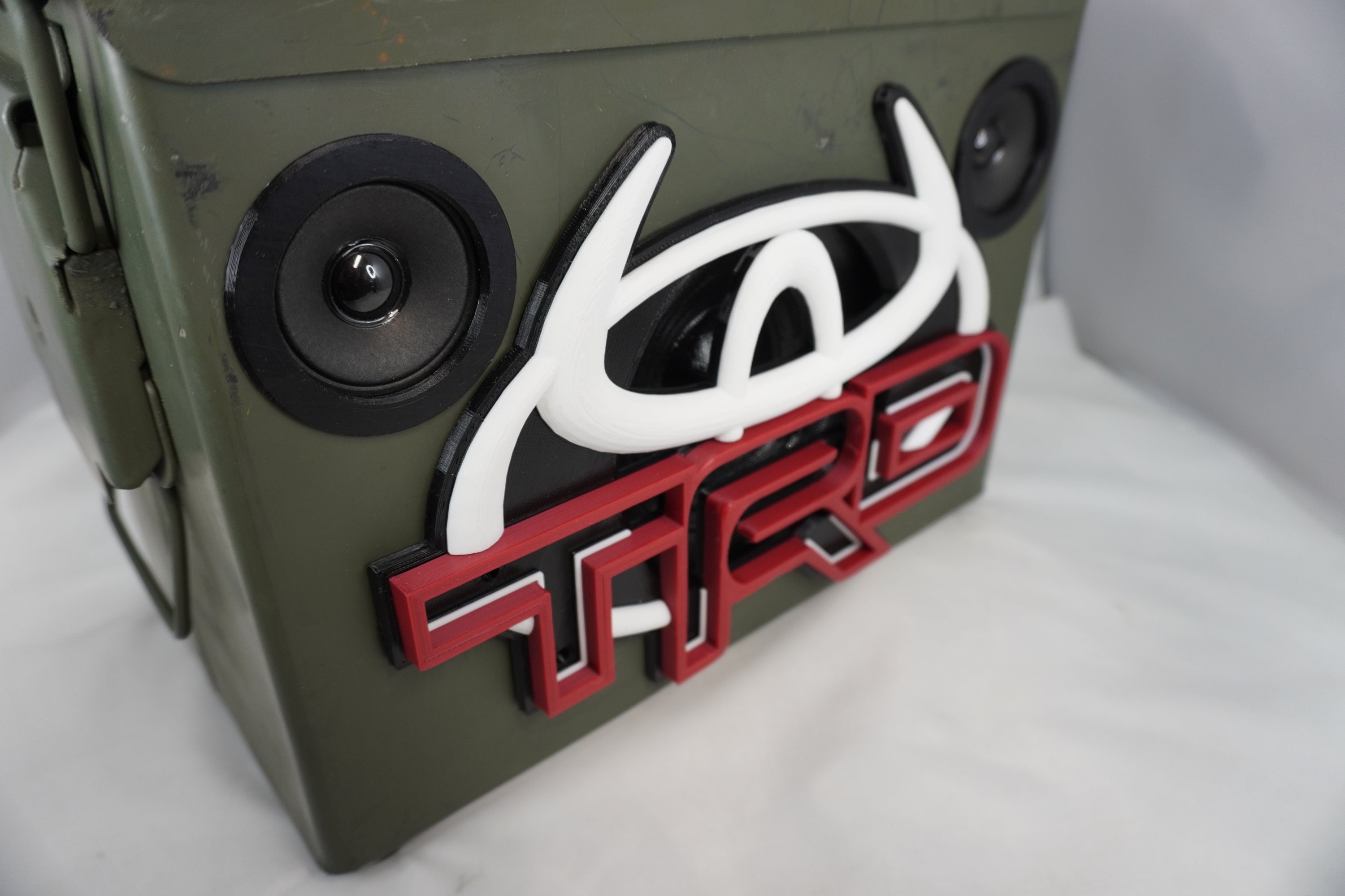 TRD Themed Bluetooth Speaker Enclosure . 100W Powerhouse Ready - Etsy