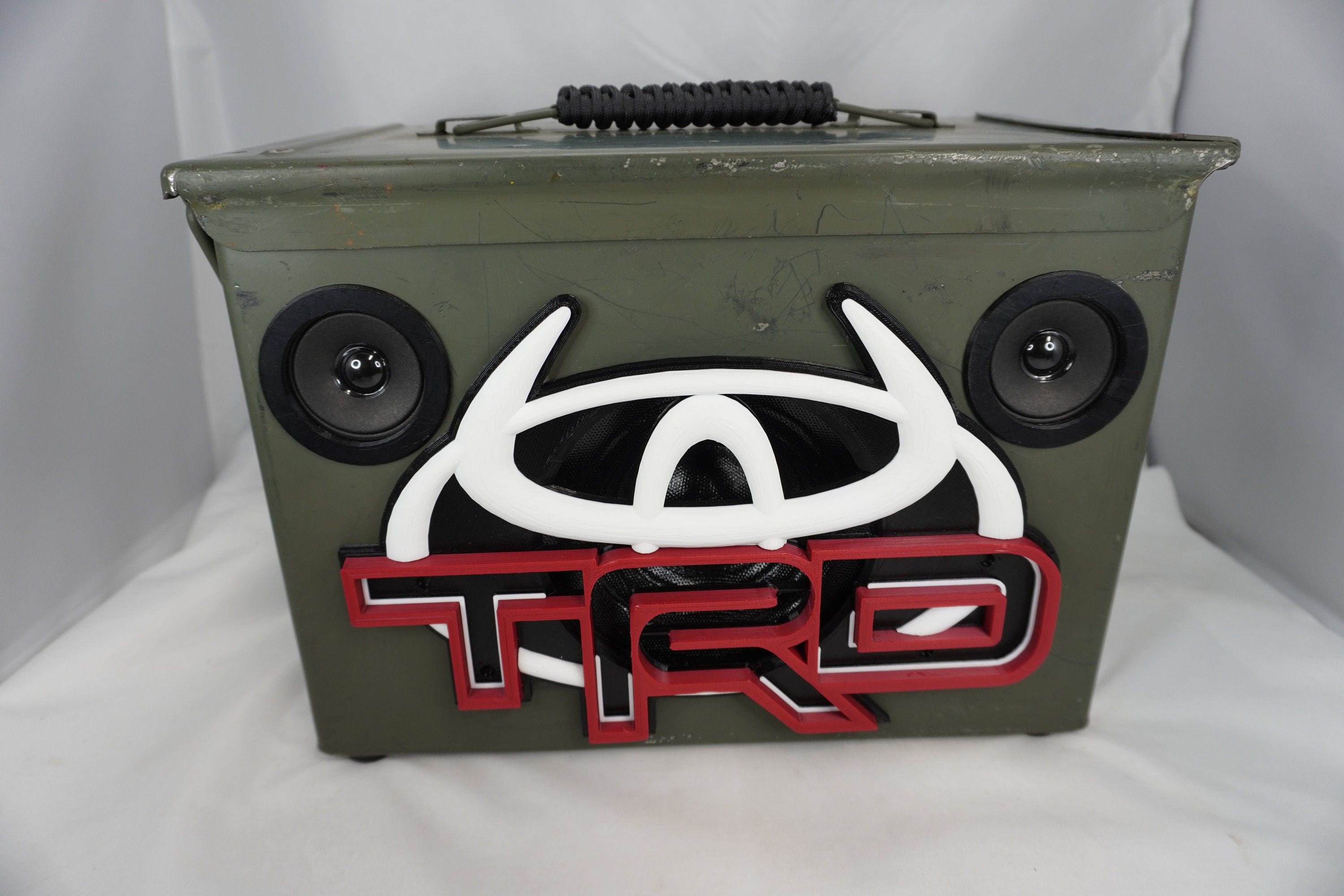 TRD Themed Bluetooth Speaker Enclosure . 100W Powerhouse Ready - Etsy