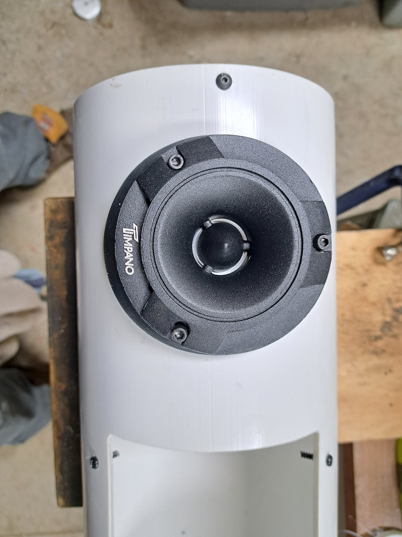 Timpano Tube Tweeter Speaker Pod Kit for a 6" Tube. Includes Bullet ...
