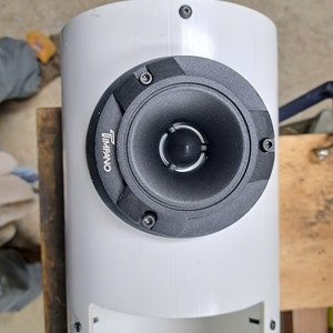 Richards Tube Tweeter Pod Kit for a 6" SDR35 Tube. Fits Timpano Audio ...