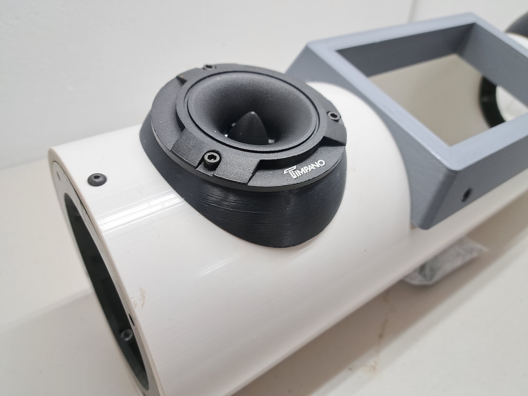 Timpano Tube Tweeter Speaker Pod Kit for a 6" Tube. Includes Bullet ...