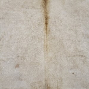 Light Beige Cowhide Rug 88 X 79 Inches 7024 - Etsy