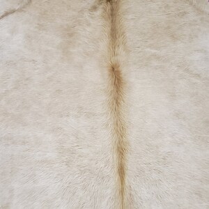 Light Beige Cowhide Rug 88 X 79 Inches 7024 - Etsy