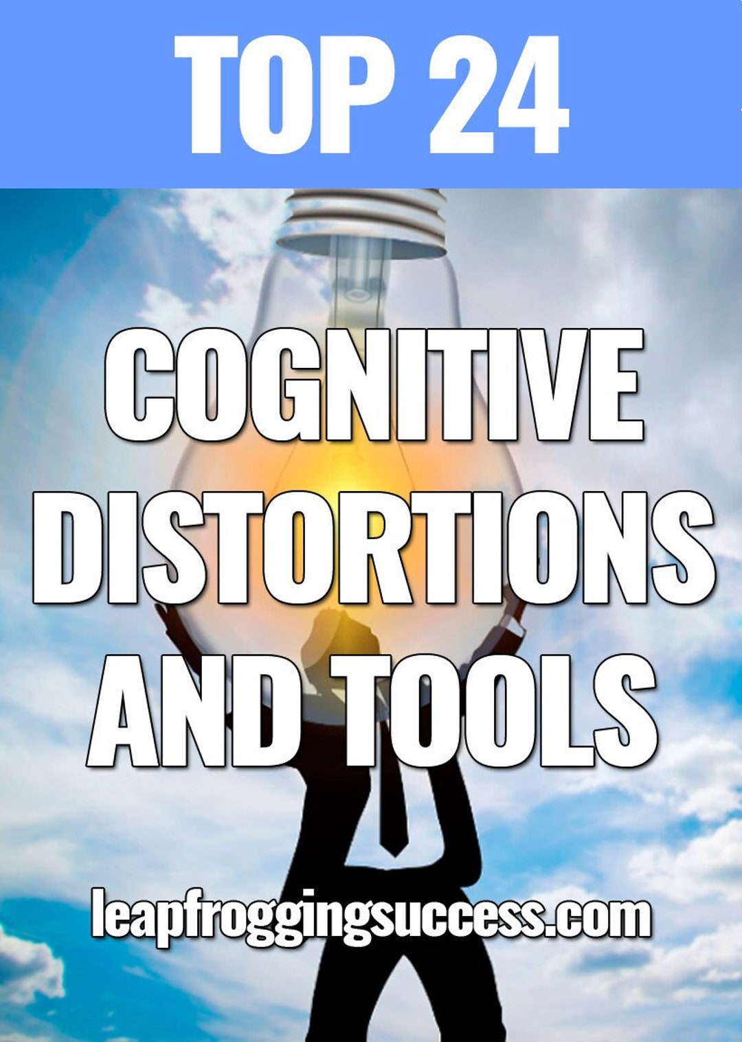 Top 24 Cognitive Distortions and Tools High Res Digital - Etsy