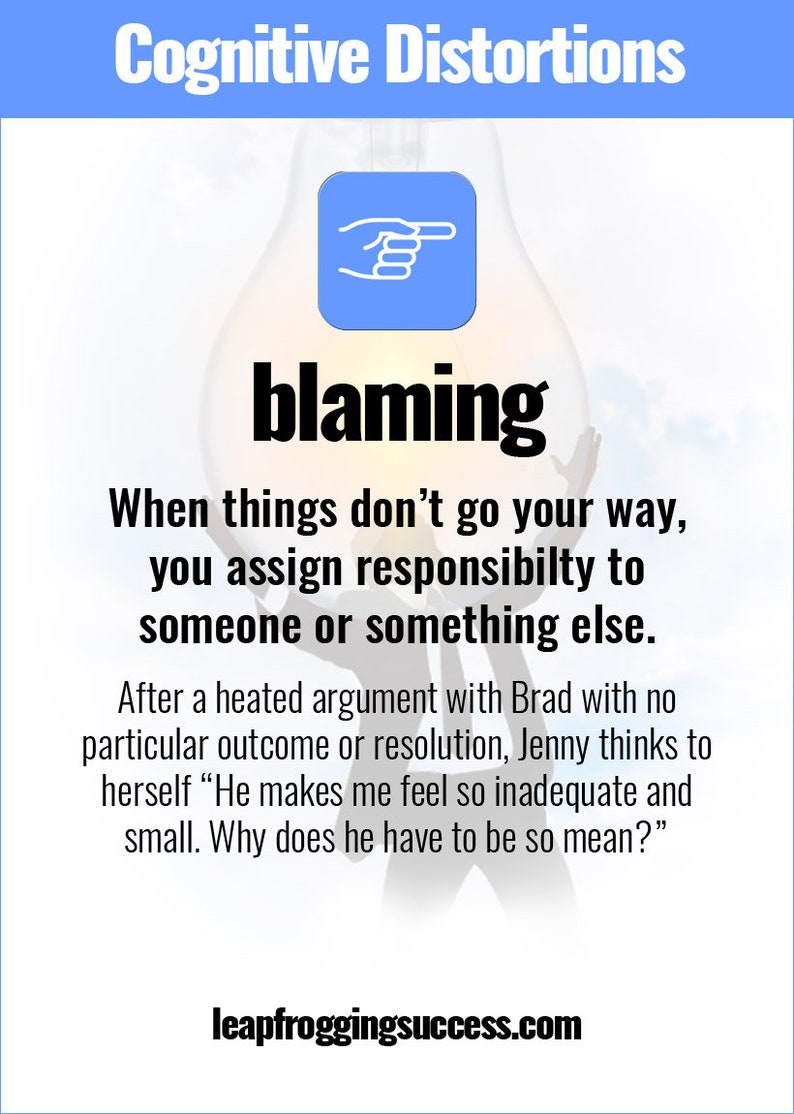 50 Cognitive Biases Distortions and Tools High-res Digital Printable ...