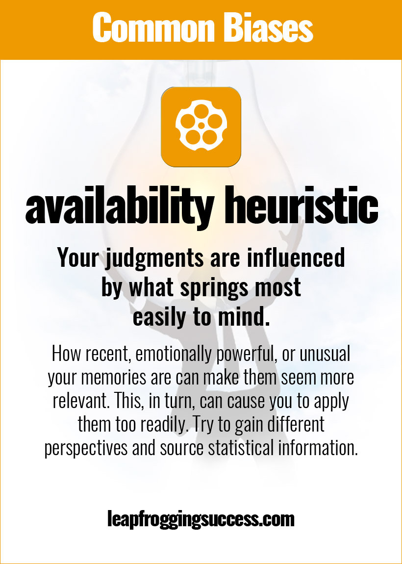 Top 24 Cognitive Biases - High-res Digital Printable JPG Flash Cards ...