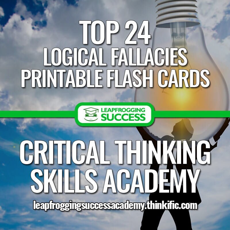 Top 24 Common Logical Fallacies High-res Digital Printable - Etsy
