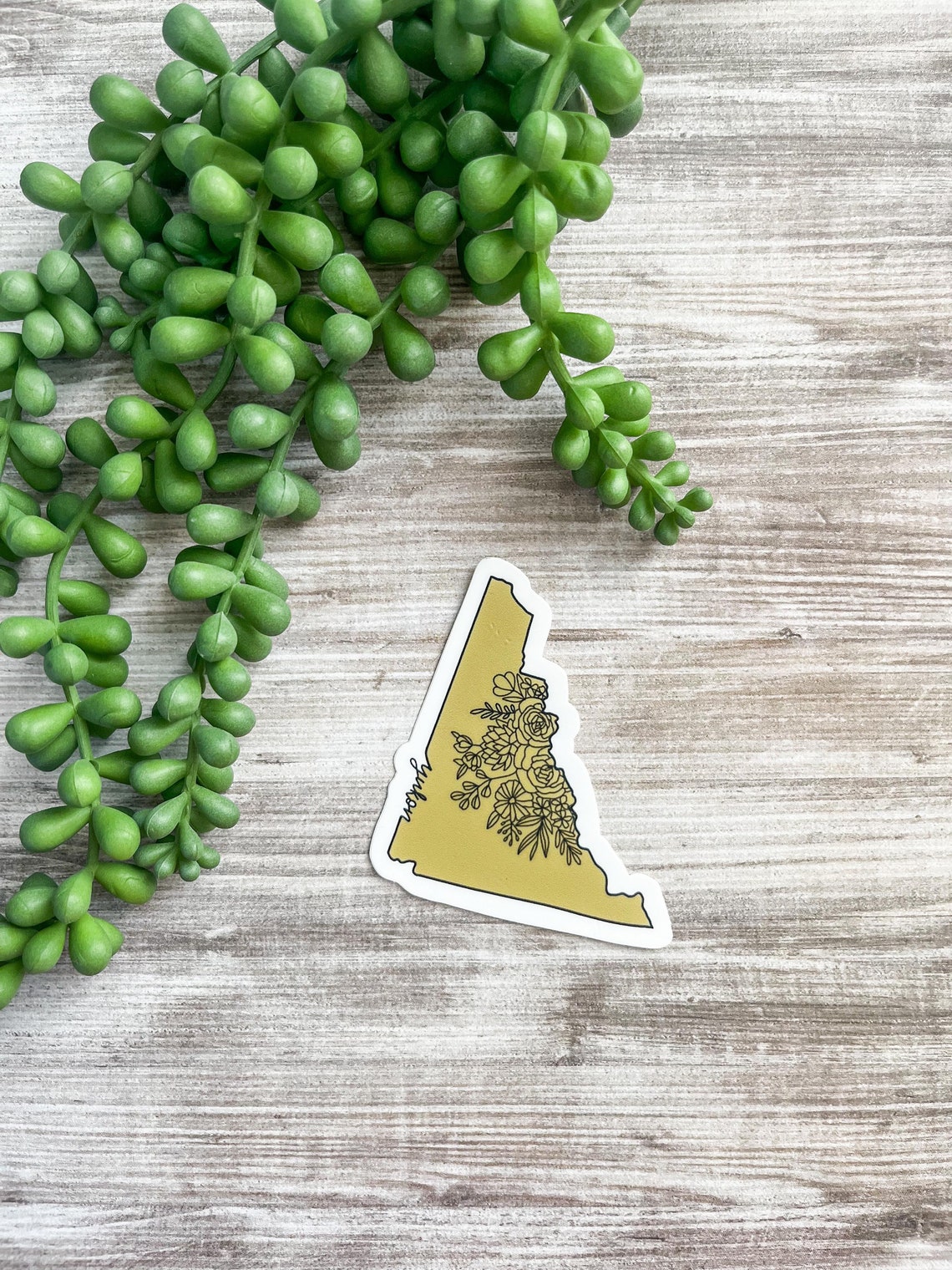Yukon Territory Sticker | YT Decal, Island Life, Travel Souvenir ...