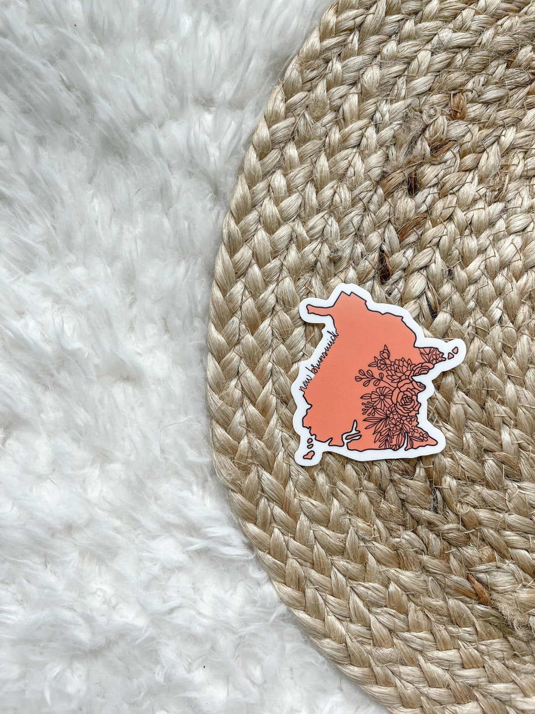 New Brunswick Province Sticker | NB Decal, Island Life, Travel Souvenir ...