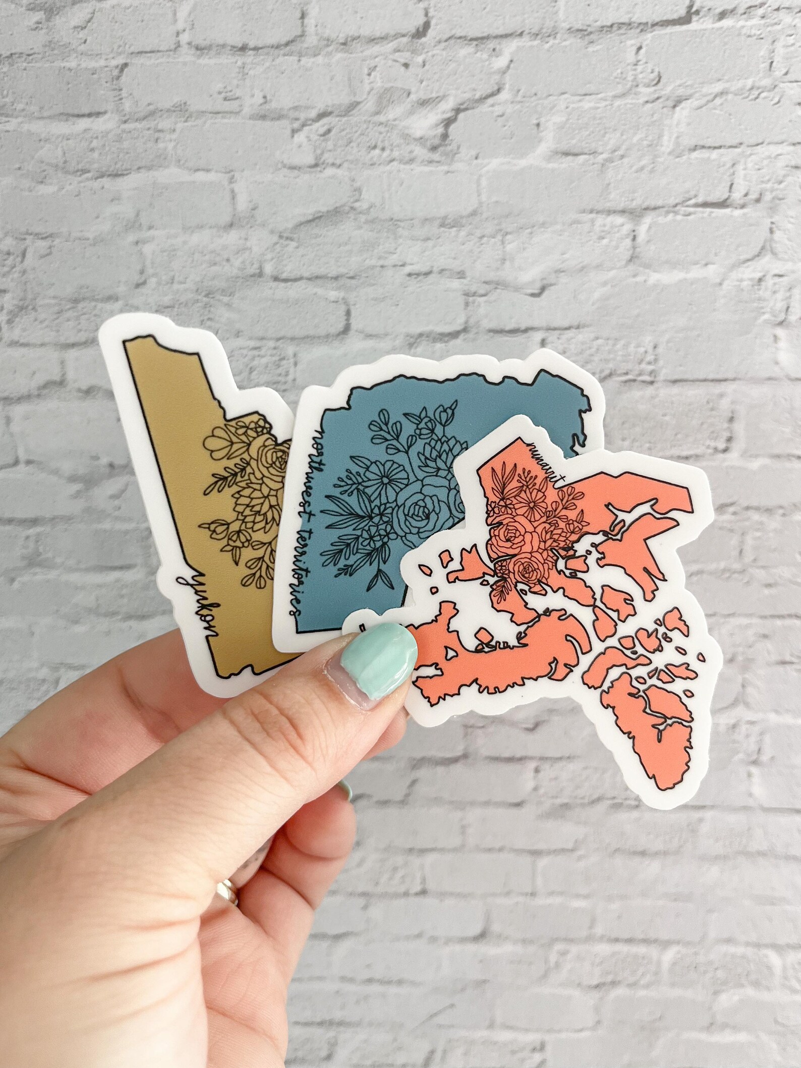 Nunavut Territory Sticker | NU Decal, Island Life, Travel Souvenir ...