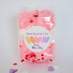Valentine's Day Cotton Candy, Valentines Treat, Galentines Day, Baby ...