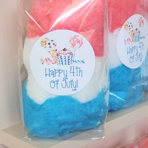 4th of July Treats, 4th of July Decoration, Memorial Day Cotton Candy ...