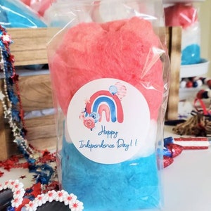 4th of July Treats, 4th of July Decoration, Memorial Day Cotton Candy ...