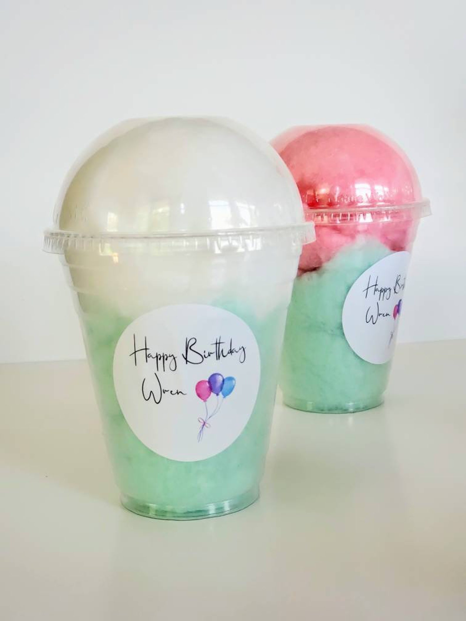 Cotton Candy Party Cups, Birthday Party Favors, Wedding Favors, Gourmet ...