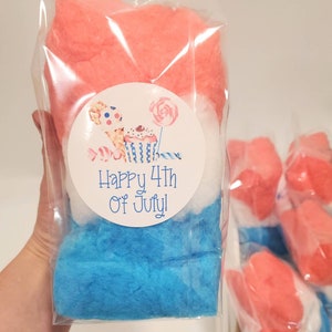 4th of July Treats, 4th of July Decoration, Memorial Day Cotton Candy ...