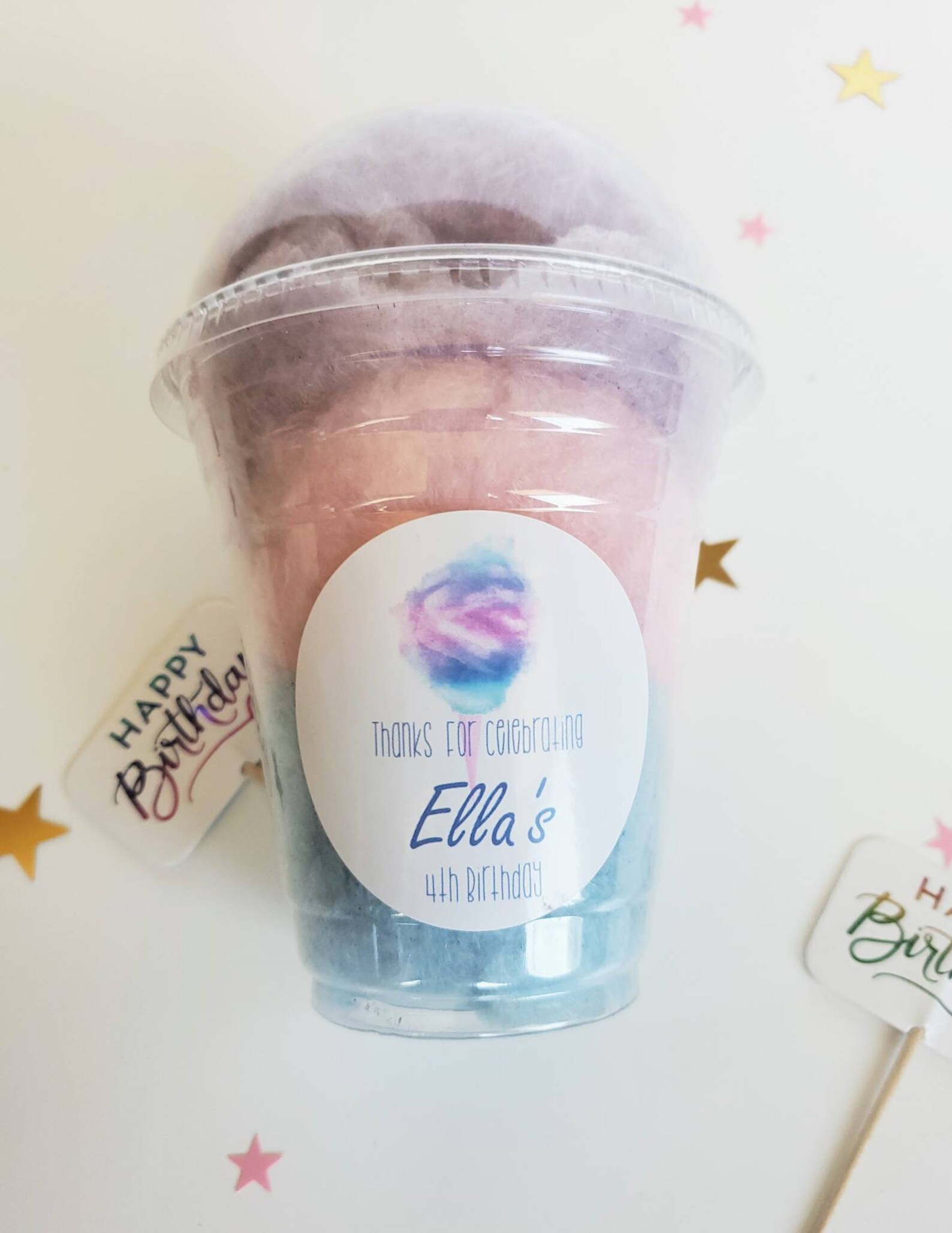 Cotton Candy Party Cups Birthday Party Favors Wedding - Etsy