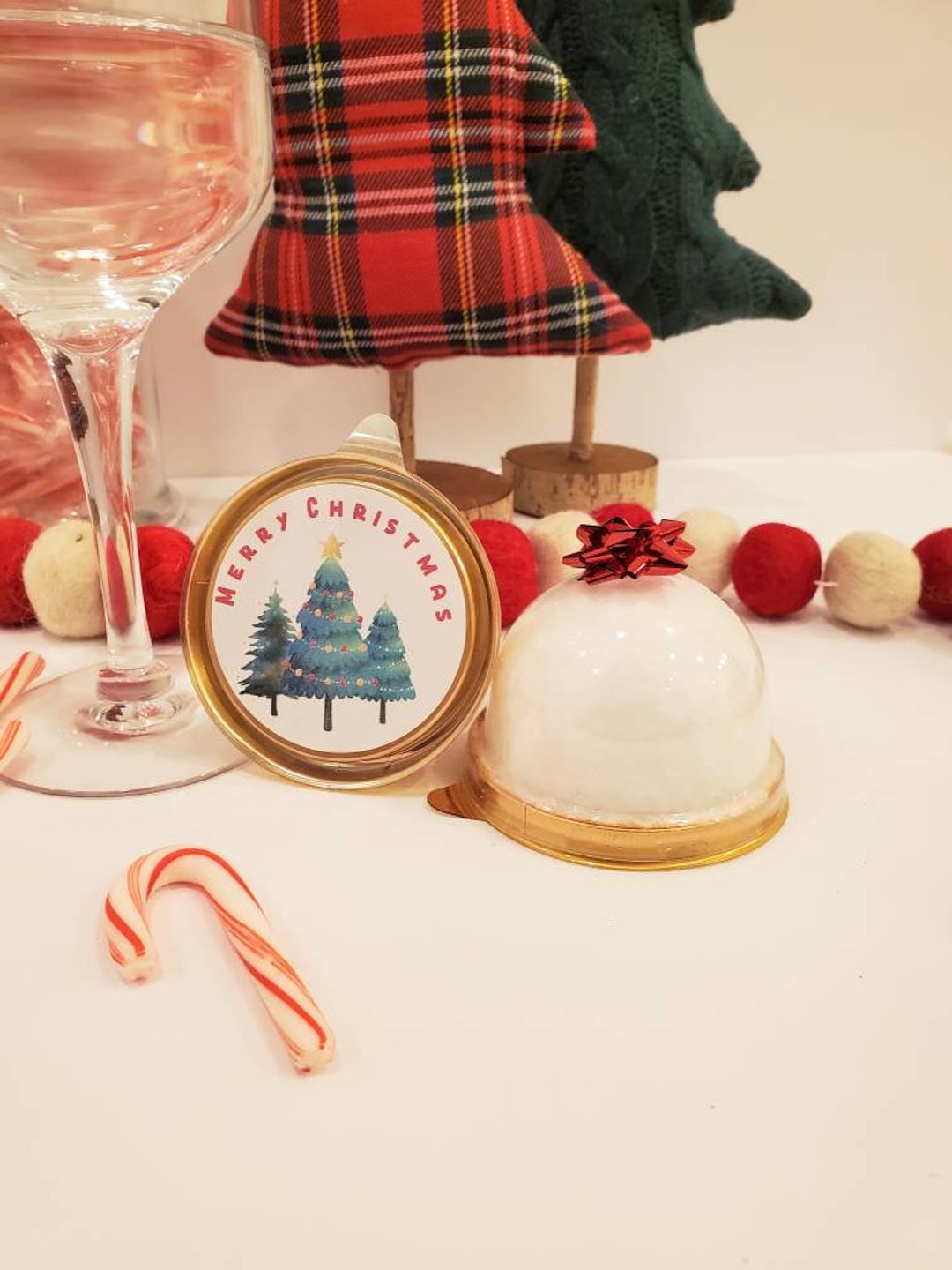 Christmas Glitter Bomb, Christmas Party Drink, Holiday Drink, Cotton ...