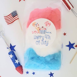 4th of July Treats, 4th of July Decoration, Memorial Day Cotton Candy ...