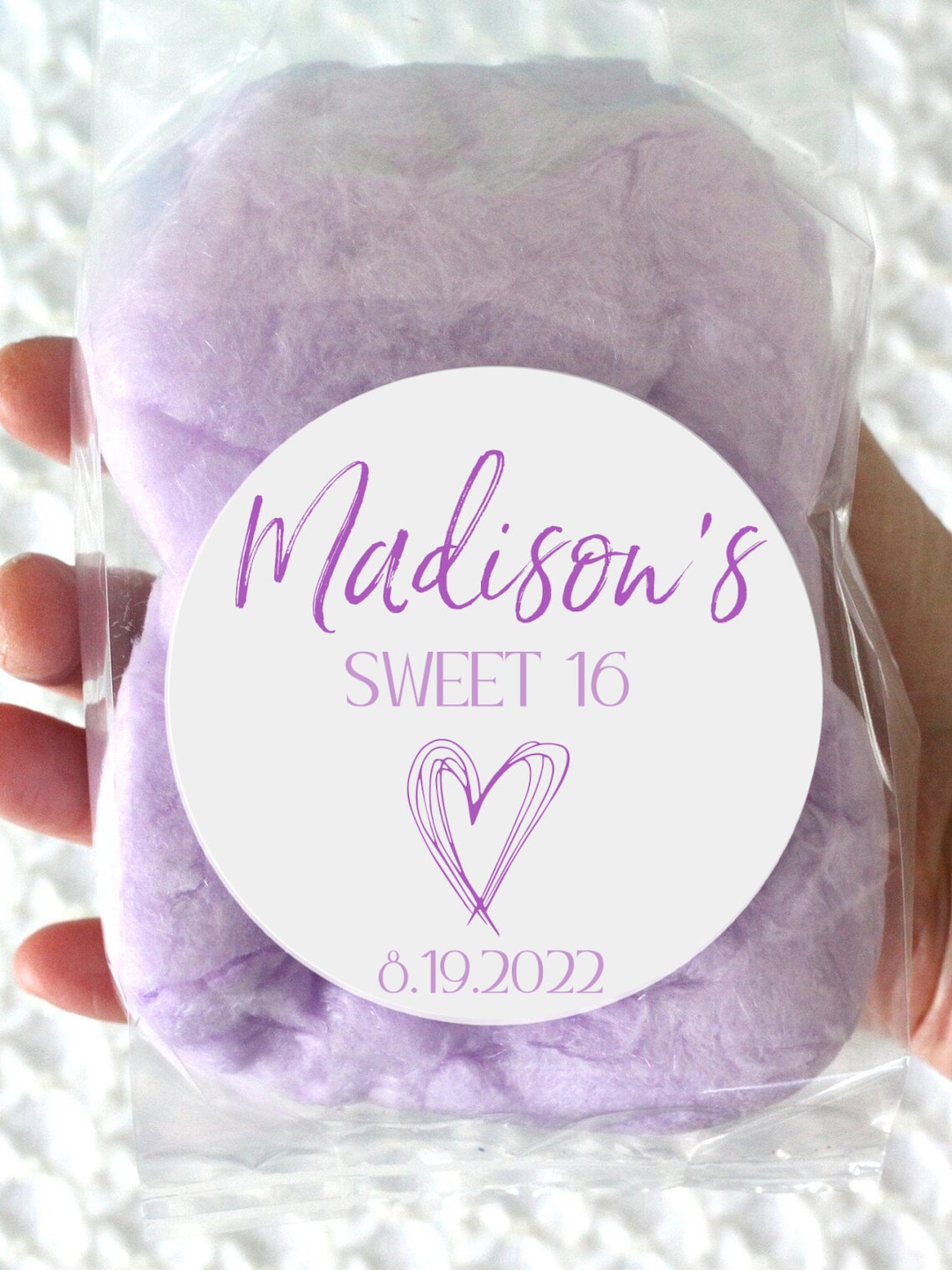 Sweet 16 Cotton Candy, Party Favors, Circus Birthday, Birthday, Kids ...
