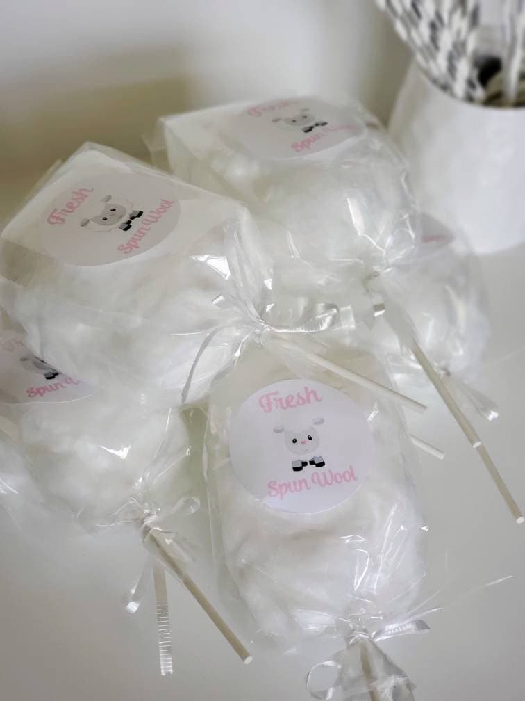 Cotton Candy on a Stick, Cotton Candy Cone, Circus Birthday, Carnival ...