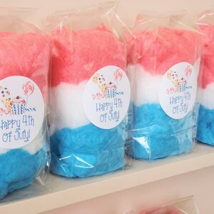 4th of July Treats, 4th of July Decoration, Memorial Day Cotton Candy ...