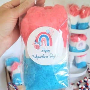4th of July Treats, 4th of July Decoration, Memorial Day Cotton Candy ...