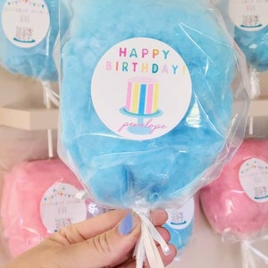 Cotton Candy on a Stick, Birthday Gift, Cotton Candy Cone, Gender ...