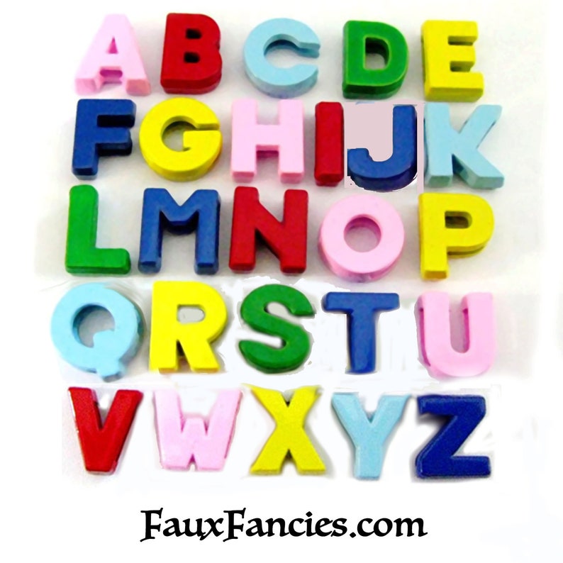 SALE Colored Slide Letters 8mm Slide Letters MULTIPLE - Etsy