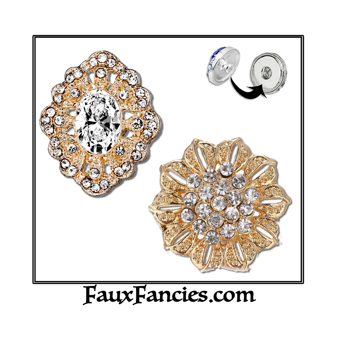 SNAP Buttons, FABULOUS STYLE Snaps, 18mm Ginger Snaps, Snap Charms ...