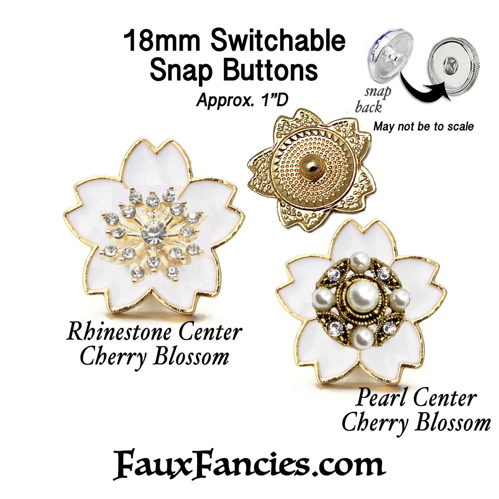 Snap Buttons EXCLUSIVELY OUR Design! Ginger Snaps, Snap Charms, # ...