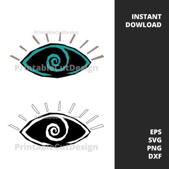 Eye Printable SVG Instant Download Files for Cricut or - Etsy UK