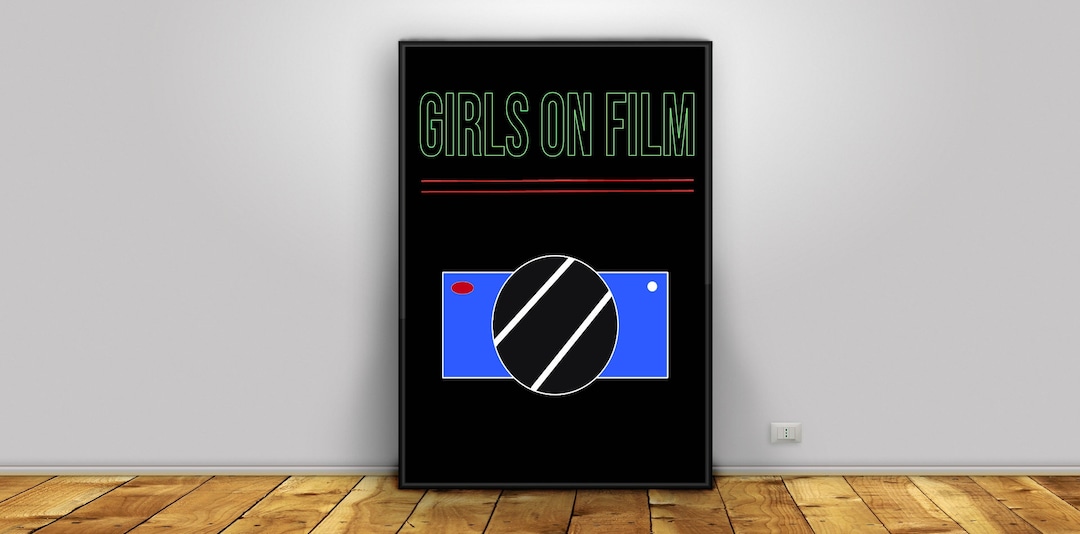 Duran Duran - Girls on Film Typography Wall Art A4 or A3 || Instant ...