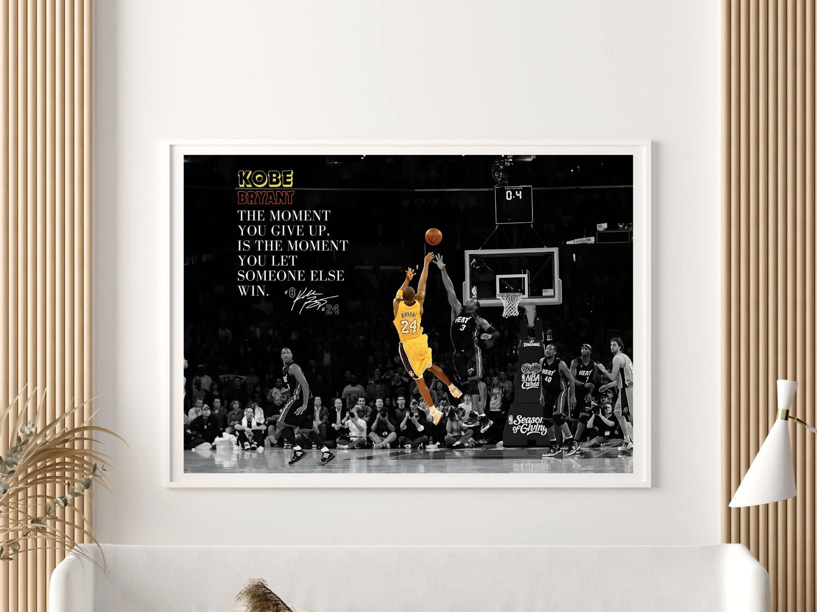 Kobe's the Last Shot Canvas, Kobe Bryant Canvas, Lakers Legend Canvas ...