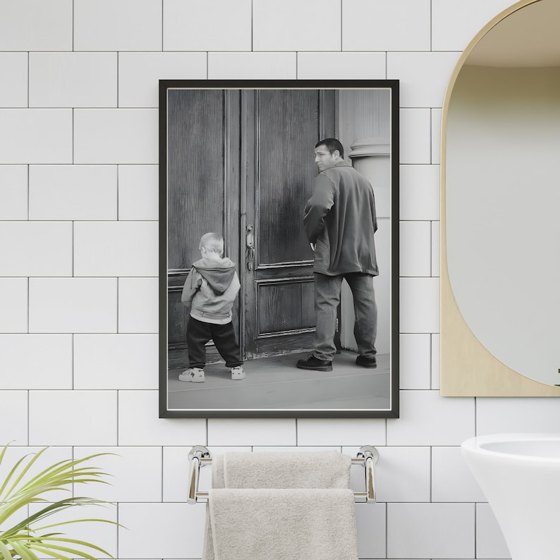 Friday Movie Poster Craig's Dad Toilet Scene Funny Bathroom Wall Art ...